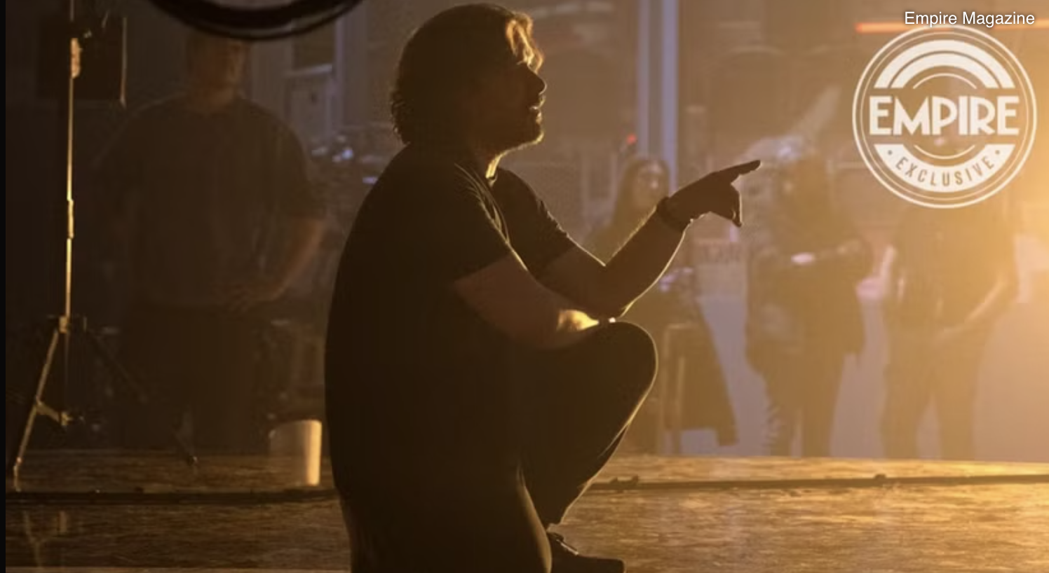 Take a First Glimpse of Edgar Wright's "The Running Man" Image