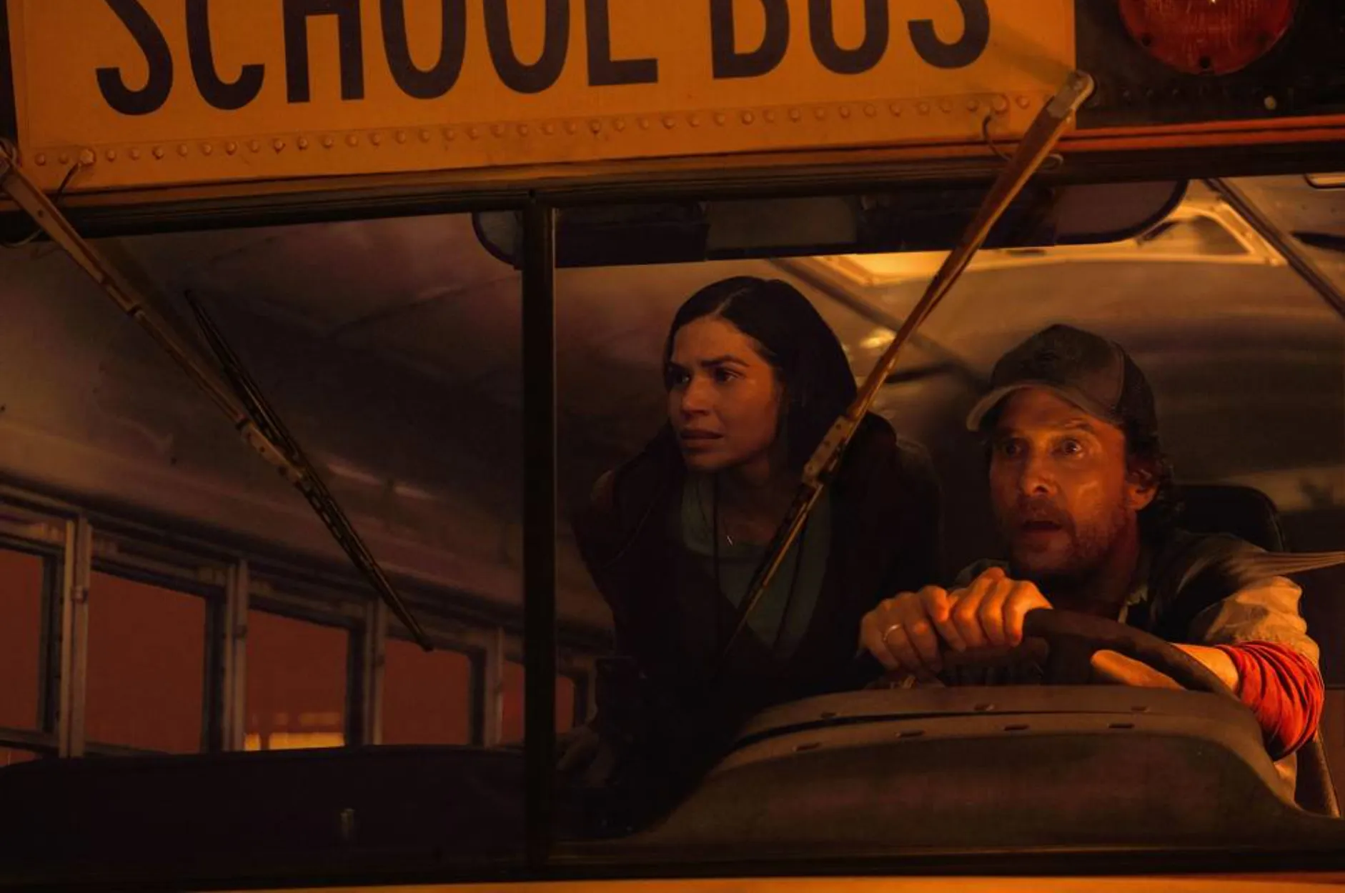 "The Lost Bus" : Press Conference With Actors Matthew McConaughey ...
